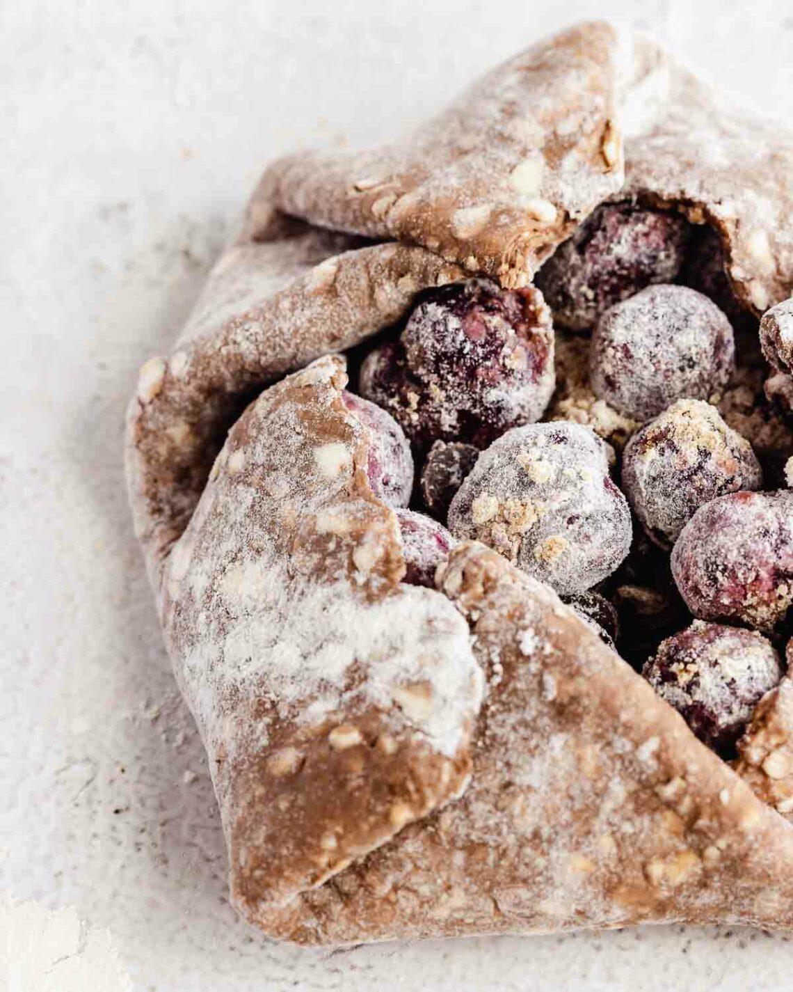 Chocolate Cherry Galette - Flouring Kitchen