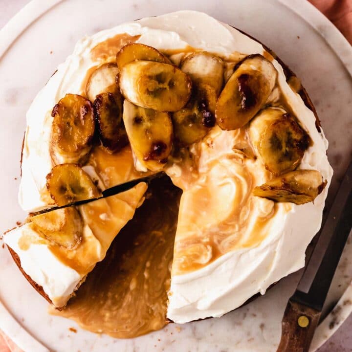 Banoffee Cake - Flouring Kitchen