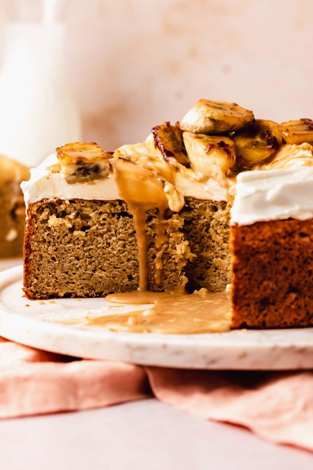 Banoffee Cake - Flouring Kitchen