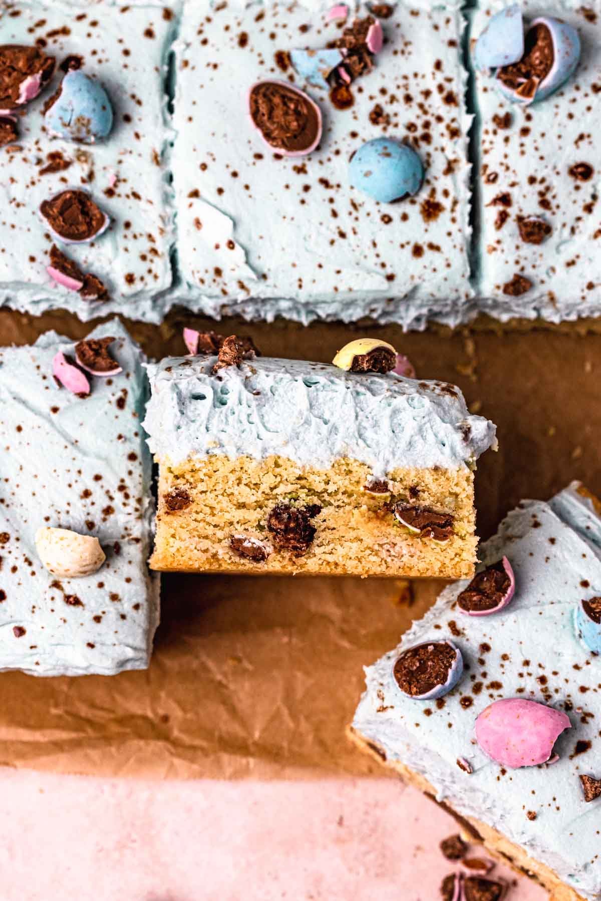 Mini Egg Bars - Flouring Kitchen