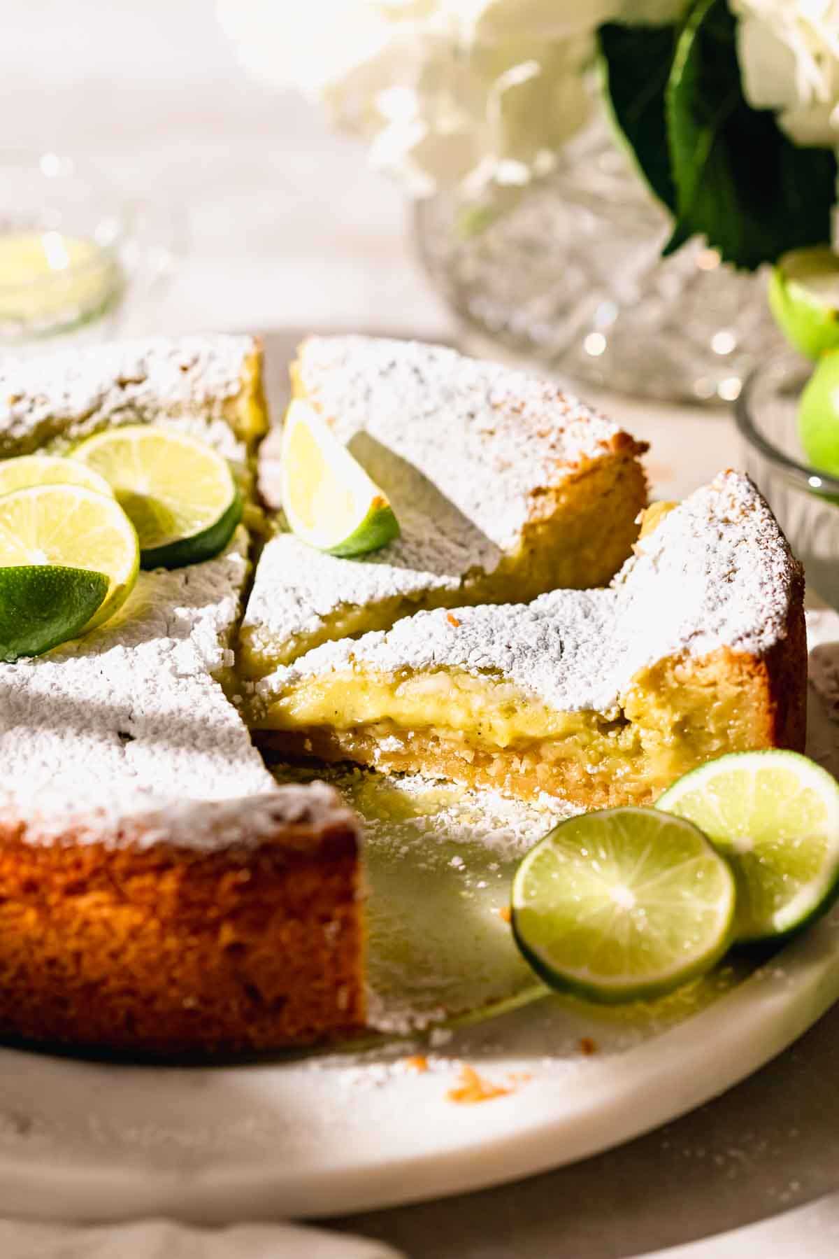 Lime Cake - Flouring Kitchen