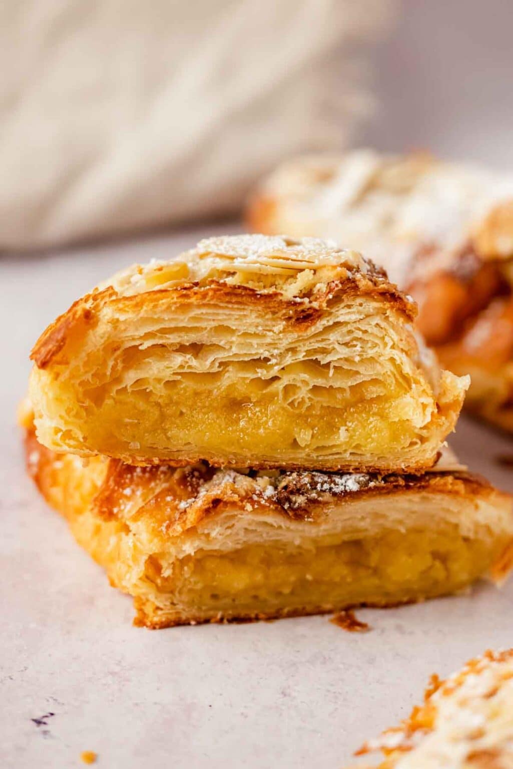 Easy French Almond Croissants - Flouring Kitchen