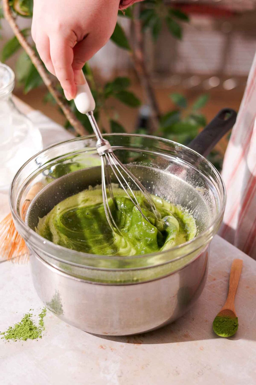 Matcha Tiramisu - Flouring Kitchen