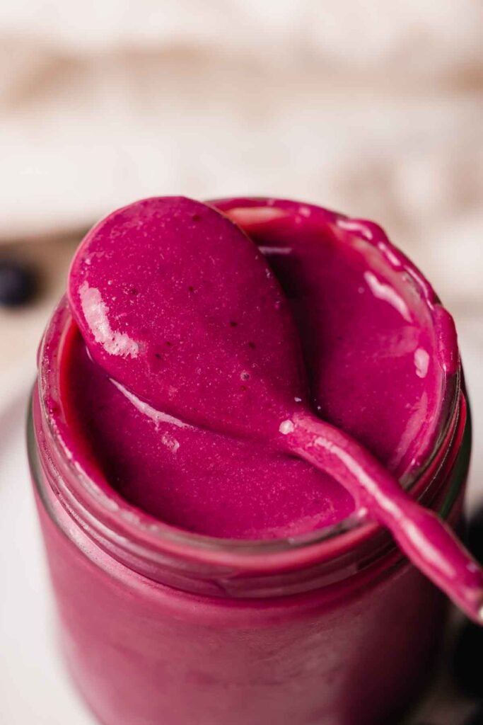 Blueberry Curd - Flouring Kitchen