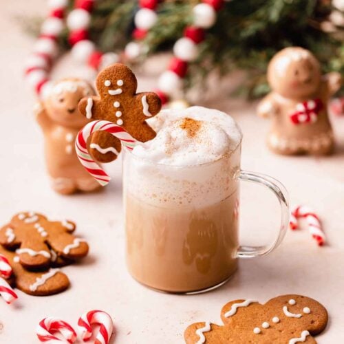 Easy gingerbread latte - Flouring Kitchen