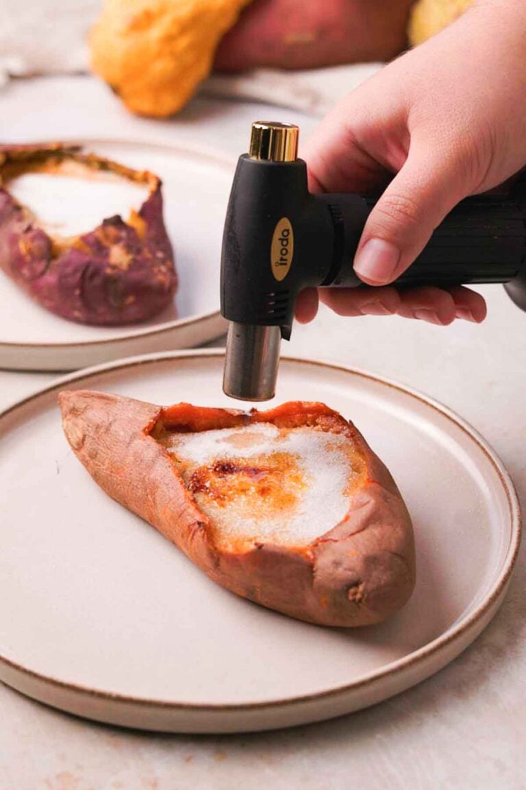 Sweet Potato Crème Brûlée - Flouring Kitchen