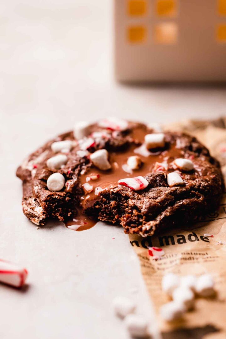 Hot chocolate cookies - Flouring Kitchen