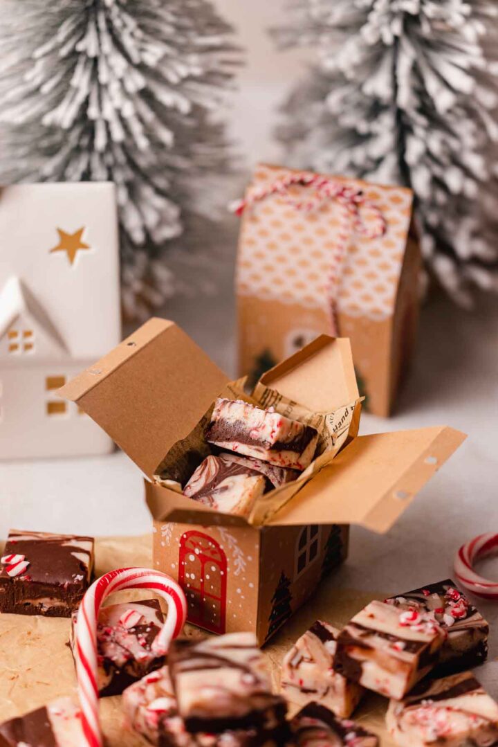 Peppermint Fudge - Flouring Kitchen