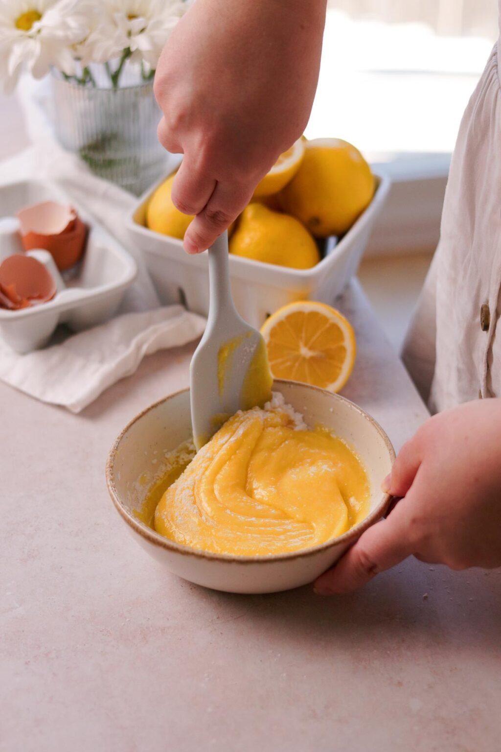 Lemon Rolls with Lemon Curd - Flouring Kitchen