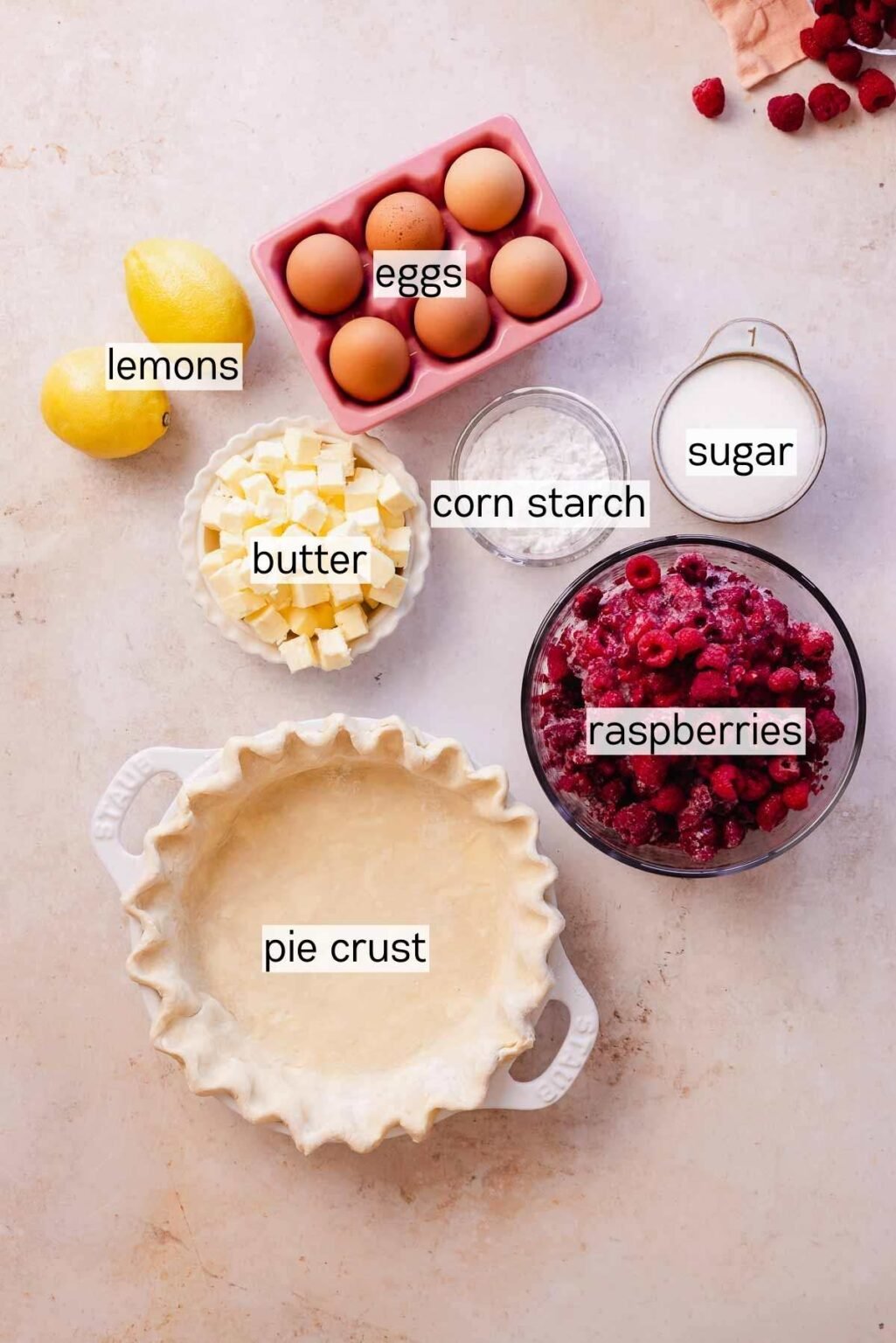 Raspberry Meringue Pie with Mile High Meringue - Flouring Kitchen