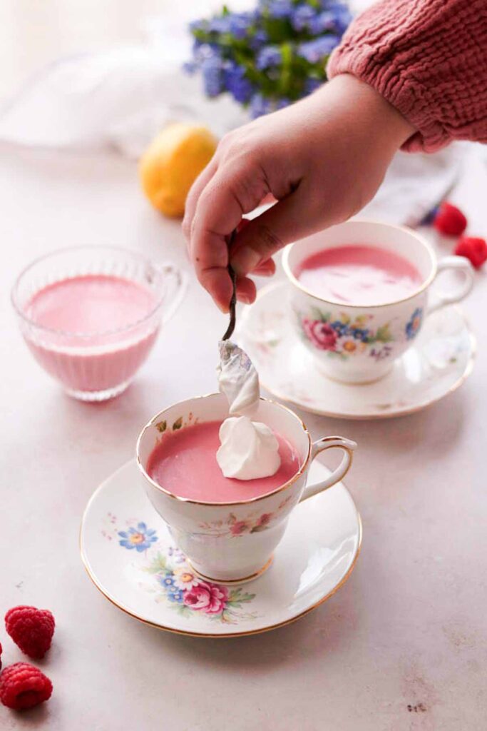 Raspberry Posset - Flouring Kitchen