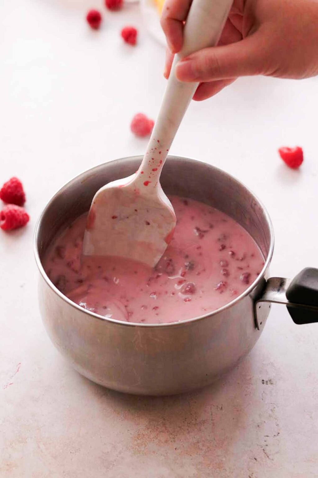 Raspberry Posset - Flouring Kitchen