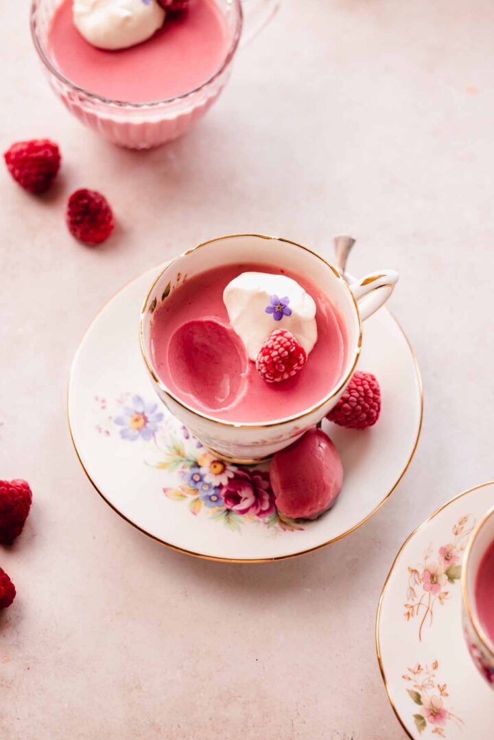 Raspberry Posset - Flouring Kitchen