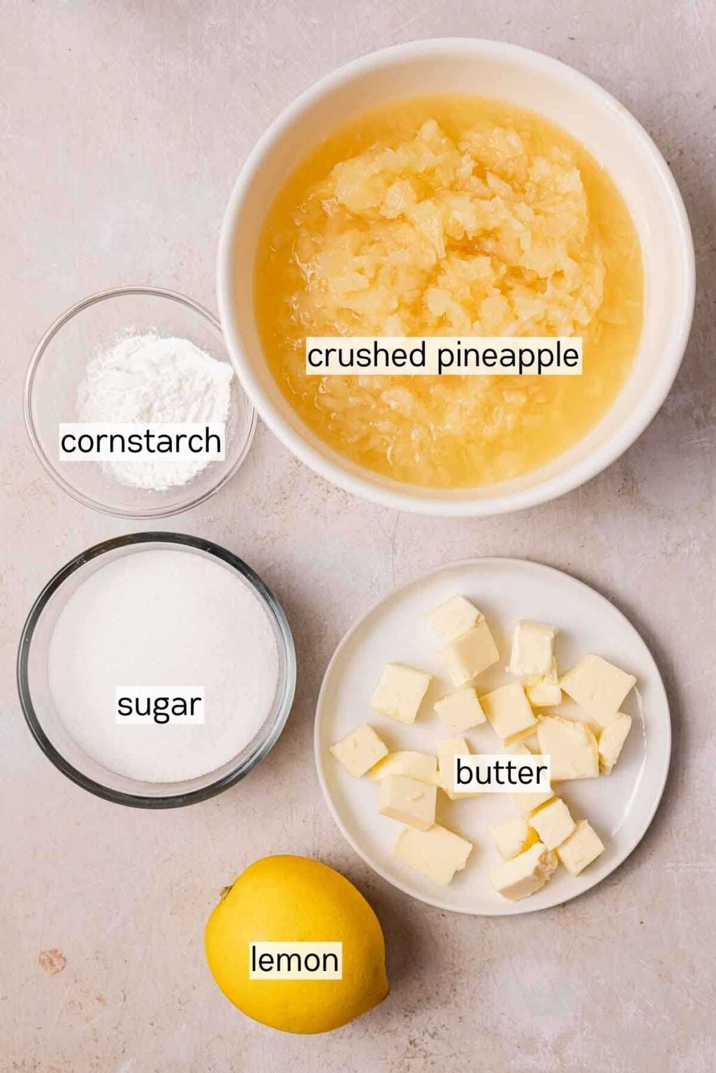Pineapple Cake Filling - Flouring Kitchen