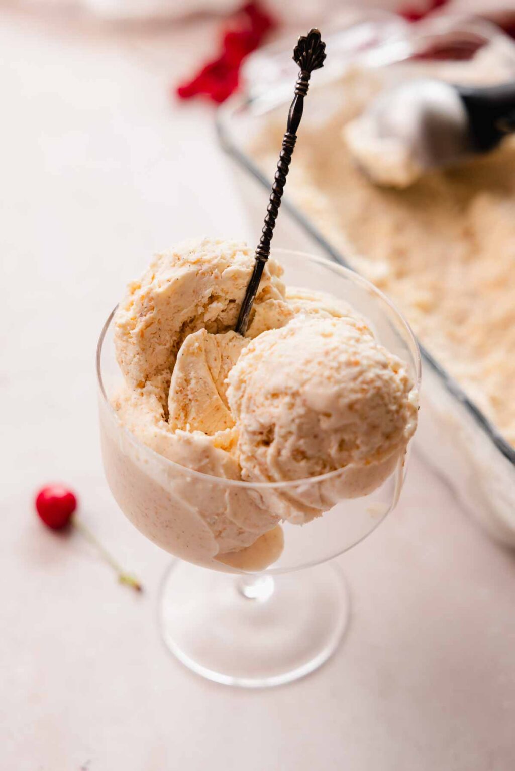 Brown Butter Ice Cream - Flouring Kitchen