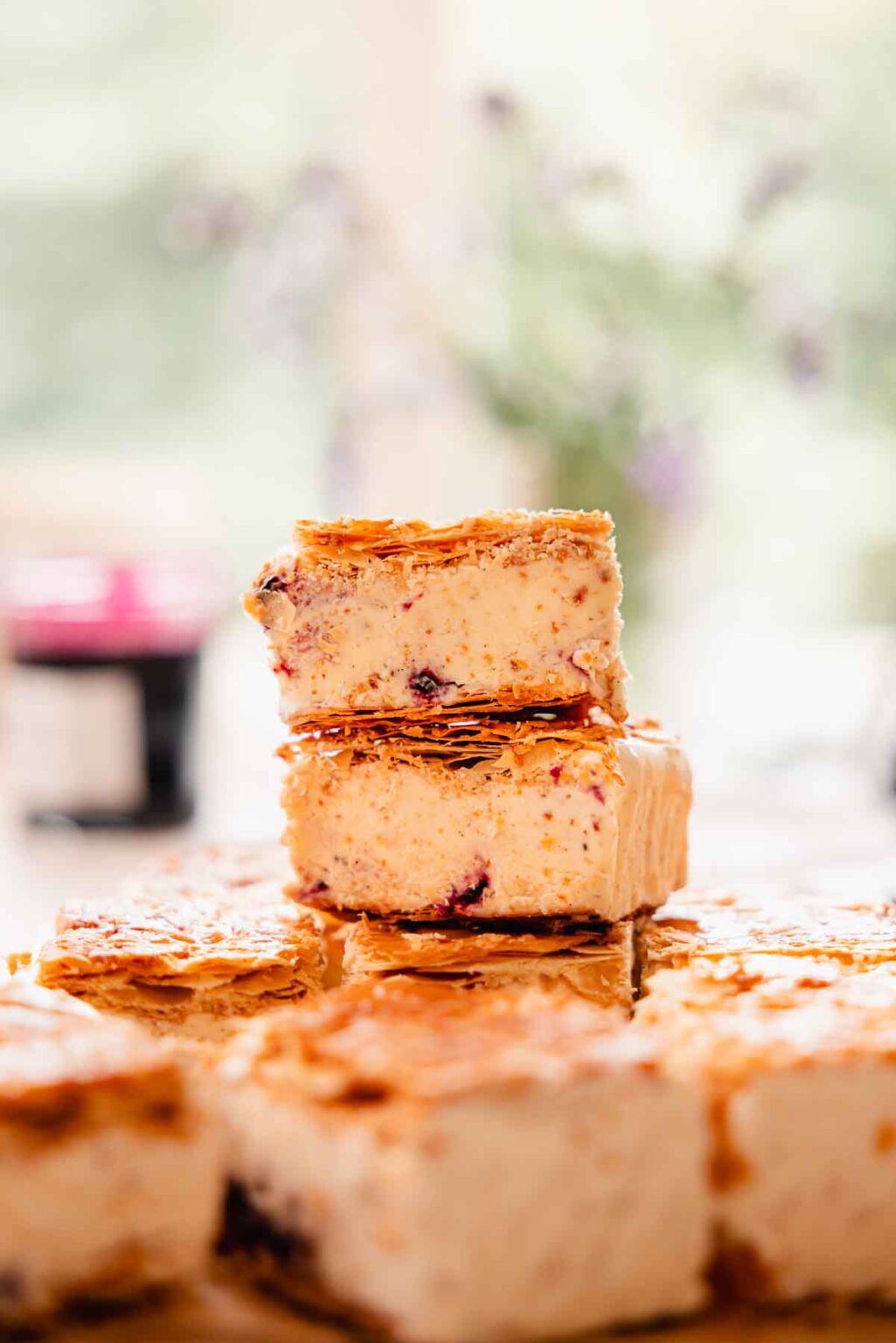 Homemade Puff Pastry Ice Cream Sandwiches - Flouring Kitchen