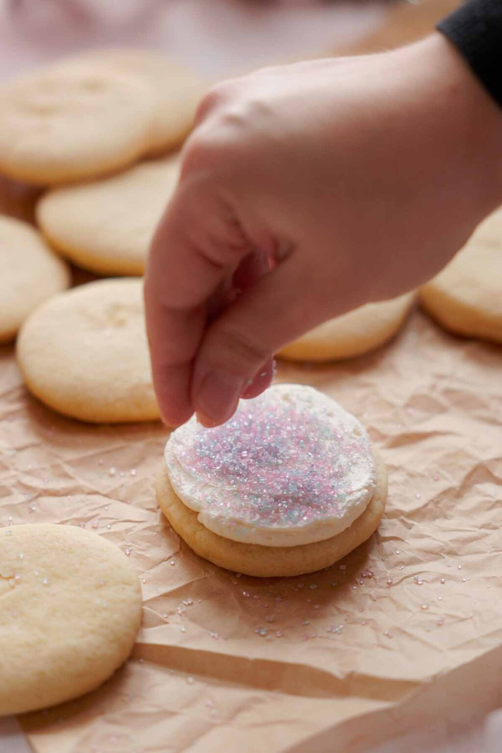 Easy Soft Snowflake Sugar Cookies - Flouring Kitchen